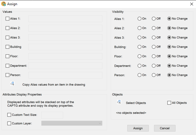 Cap Complete: Assign Tool – Office