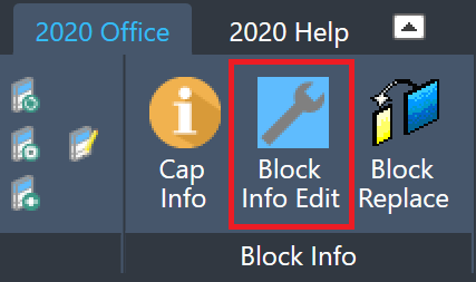 Cap Complete: Block Info Edit – Office