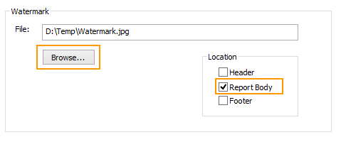 Worksheet: add a watermark to your report – Office