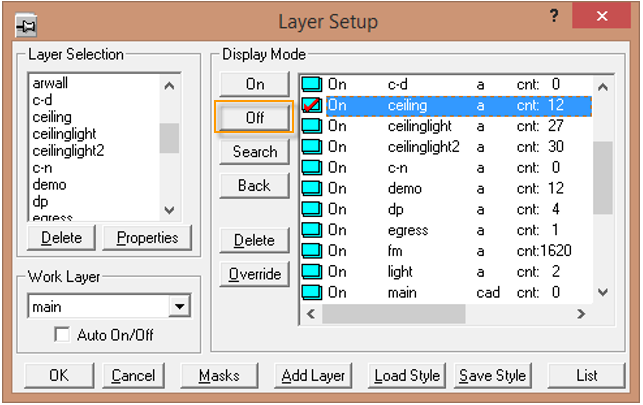 Giza: Using layers to clean up imported drawings – Office