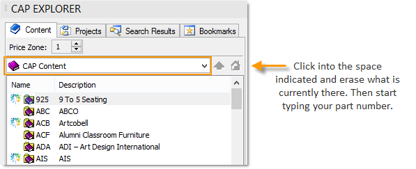 Cap: Using QuickSearch – Office