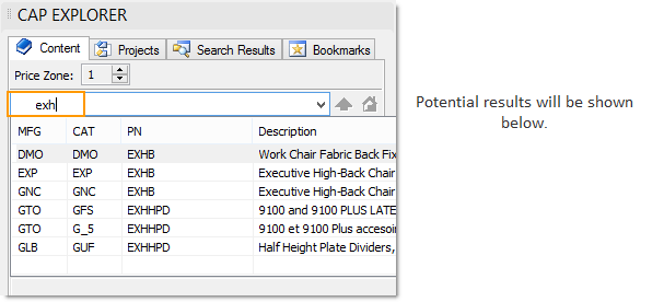 Cap: Using QuickSearch – Office