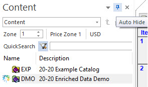 Auto-hide feature (Explorer pane) – Office