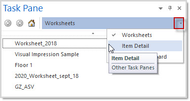 Item Detail View – Office