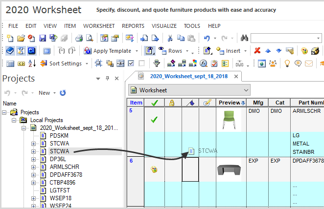 Copy products from other worksheets – Office