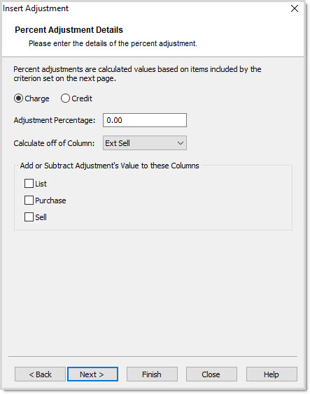 Percentage amount – Office