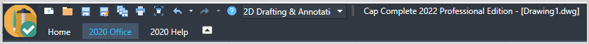 Run in 2D drafting & annotation basic mode – Office