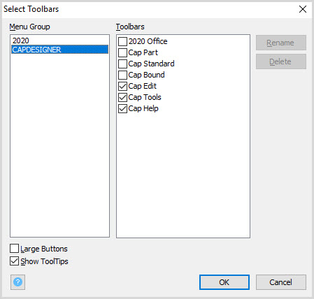 Show or hide a toolbar – Office
