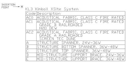 Xsite tile schedule – Office