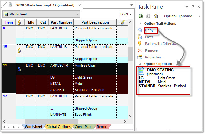 Option Clipboard – Office