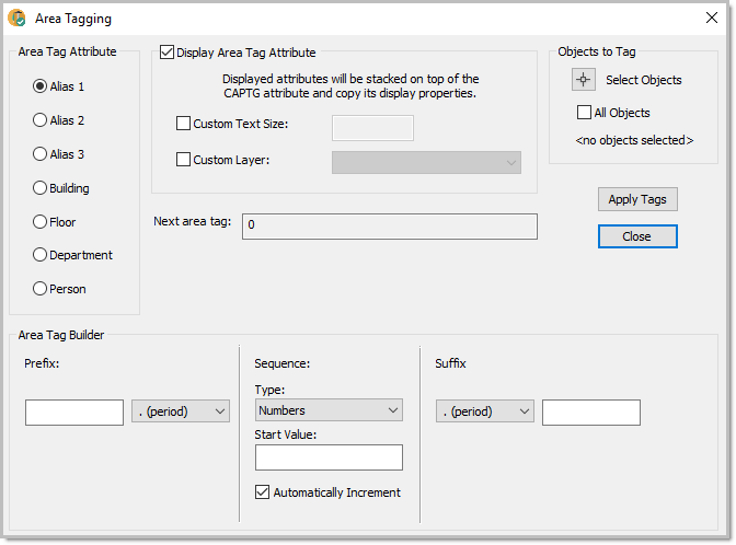 User Defined Tag Values Office