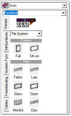 Icon menu – Office