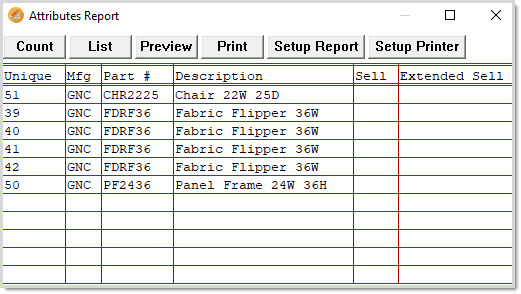 View a BOM – Office