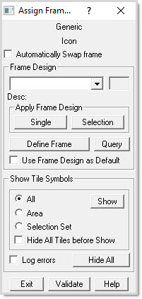 Validate frame designs vs panel frames – Office