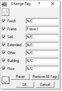 Tag the frames with the frame design name – Office
