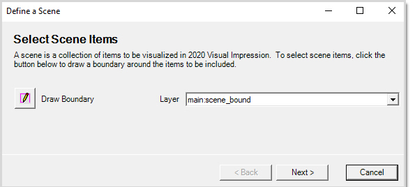 Define a Scene for Visual Impression – Office