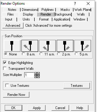 Render Options – Office