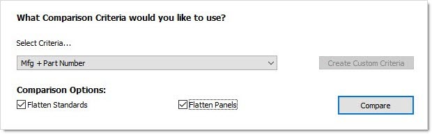Select comparison criteria – Office