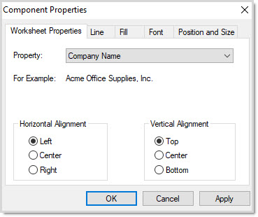 Worksheet Properties – Office