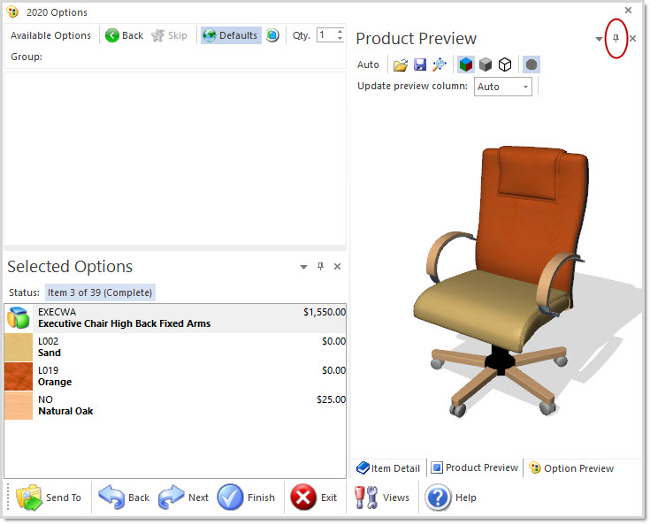 Auto-hide feature – Office