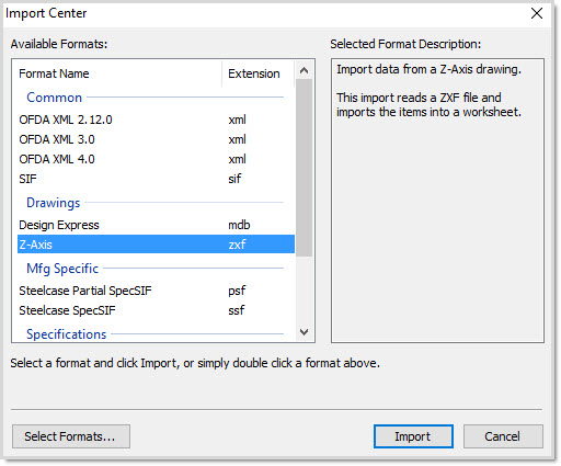 Import, export and convert data – Office