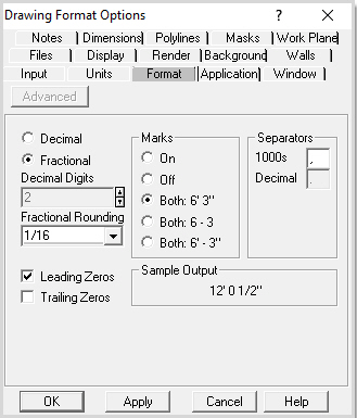 Set Drawing Options – Office