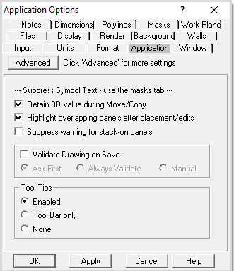 Set Drawing Options – Office