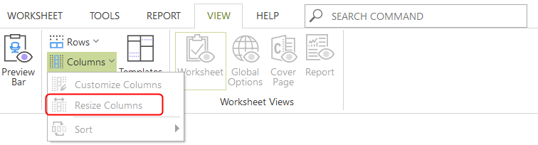 Worksheet How To Resize Columns Office 
